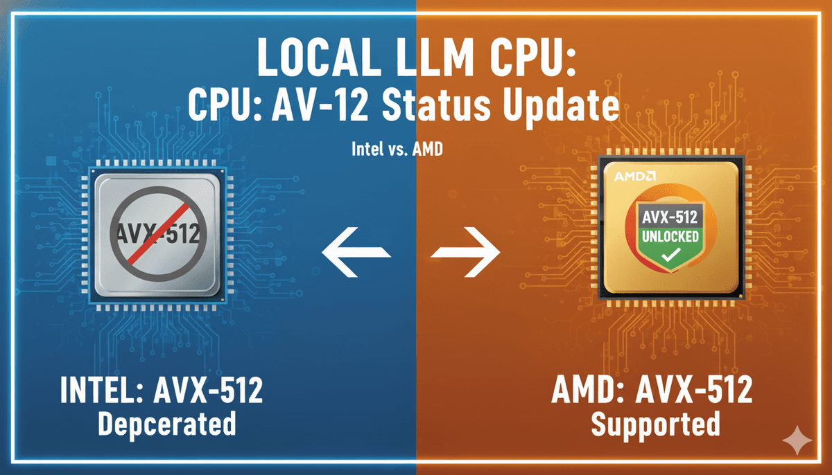 LLM動かすならIntel or AMD | AVX512の対応状況で比較してみた